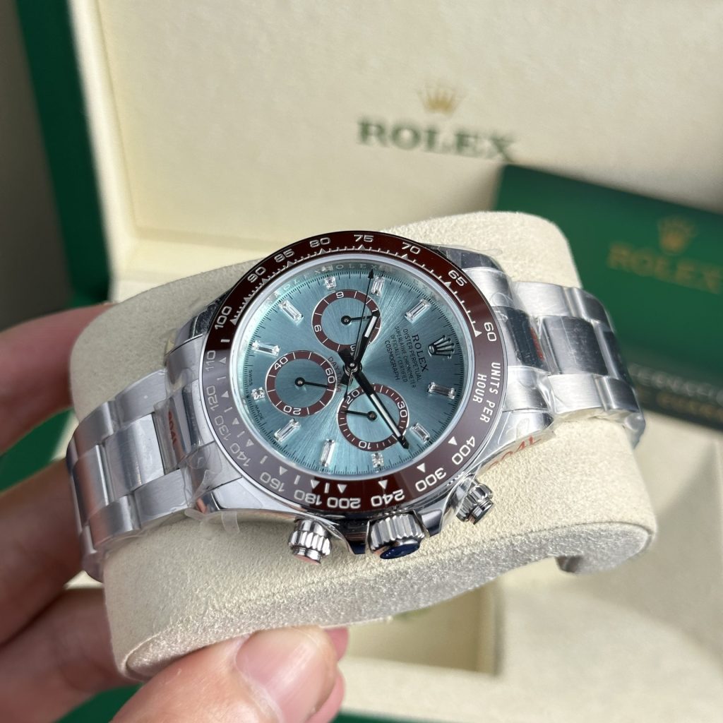 Đồng Hồ Rolex Cosmograph Daytona 126506 Ice Blue Lộ Đáy Nhà Máy N 40mm ...