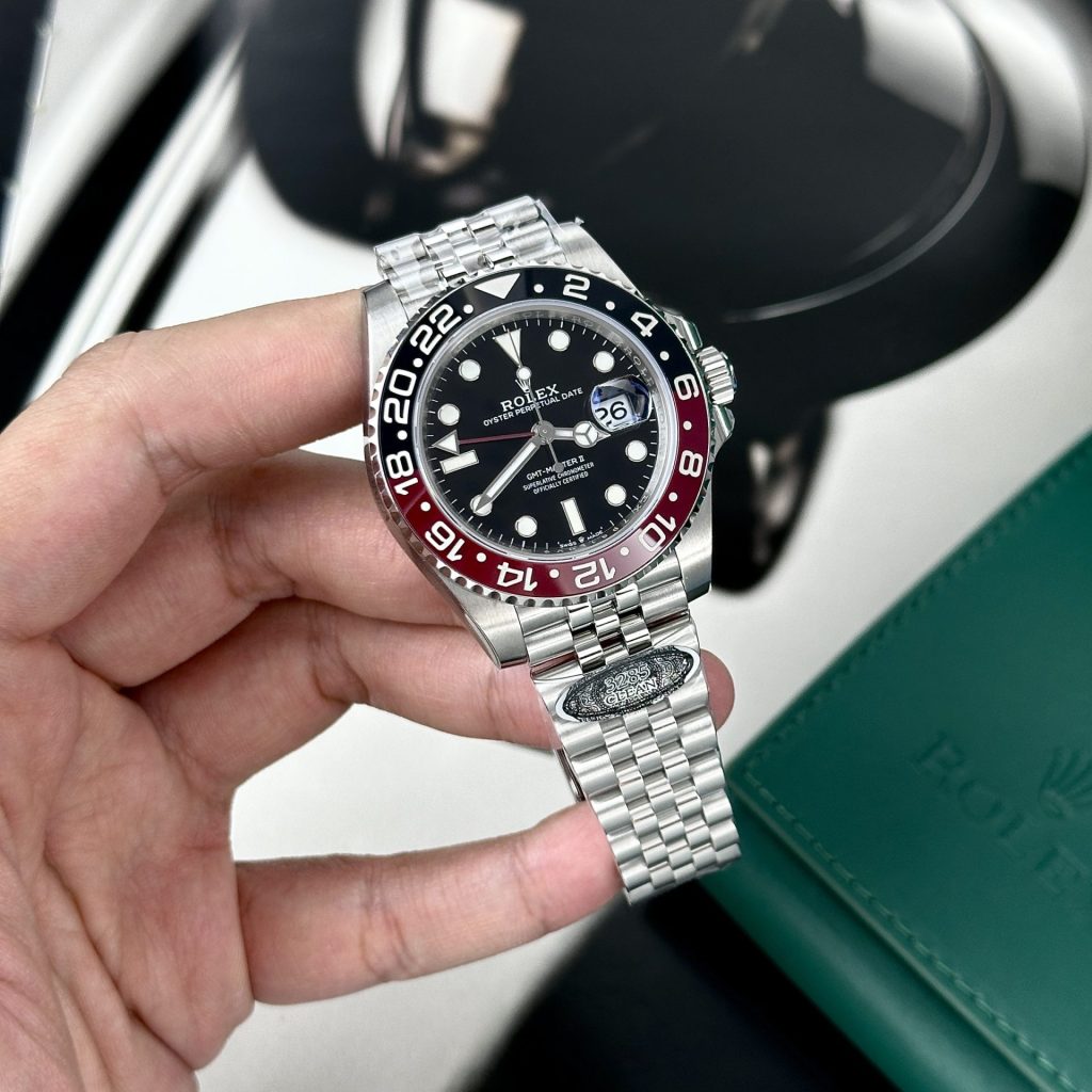 Đồng Hồ Rolex GMT-Master II Coke Dây Jubilee Chế Tác Clean Factory 40mm ...