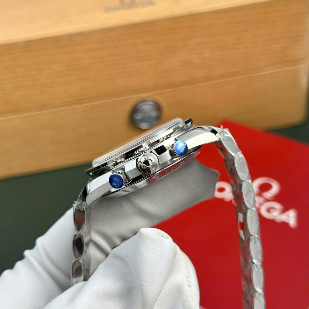 Đồng Hồ Omega Speedmaster Apollo 13 Silver Snoopy Replica 11 Cao Cấp ...