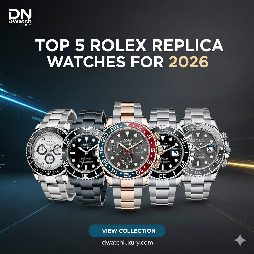 Top 5 Rolex Replica Watches for 2026 | DWatch Luxury - DWatch Luxury
